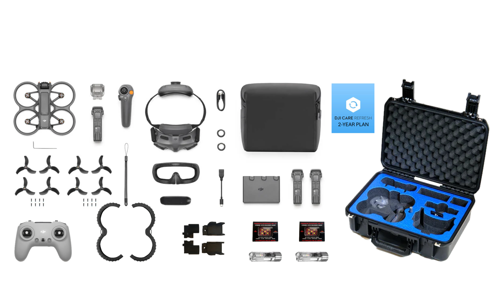 DJI AVATA 2 - Aerial Tactical Entry Kit (ATEK) - SOLID UAVS