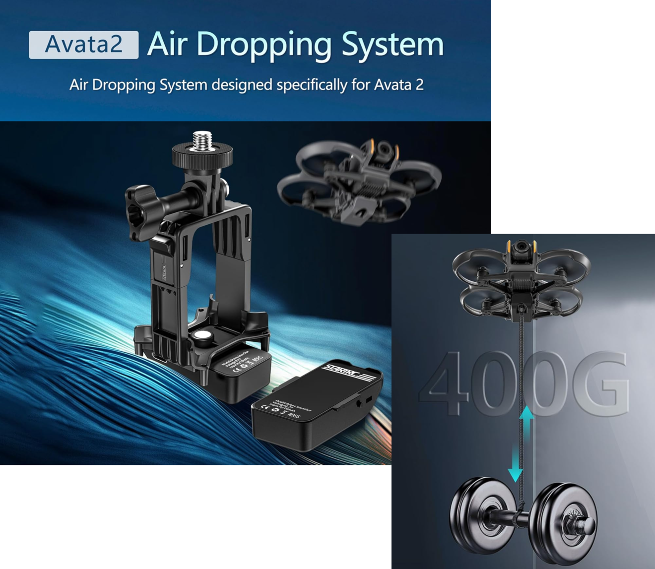 DJI Avata 2 Payload Drop Kit - SOLID UAVS